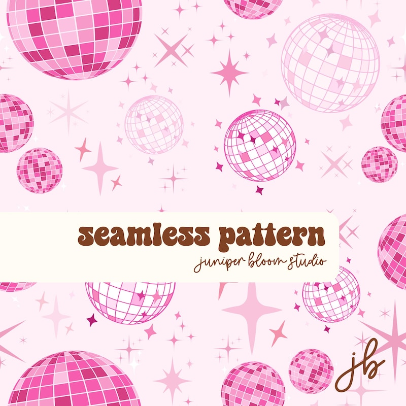 Disco Ball Print Flowers - Etsy