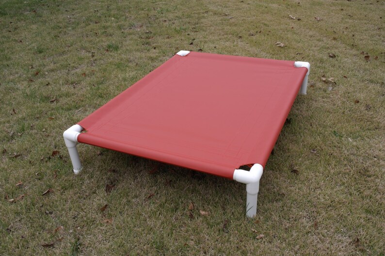 Elevated Bed, Dog Bed, Custom Made PVC Cots Beds, Canvas Outdoor or ...