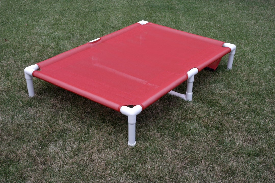 Extra Large Dog Bed With Middle Support, Large Raised Dog Bed Outdoor ...