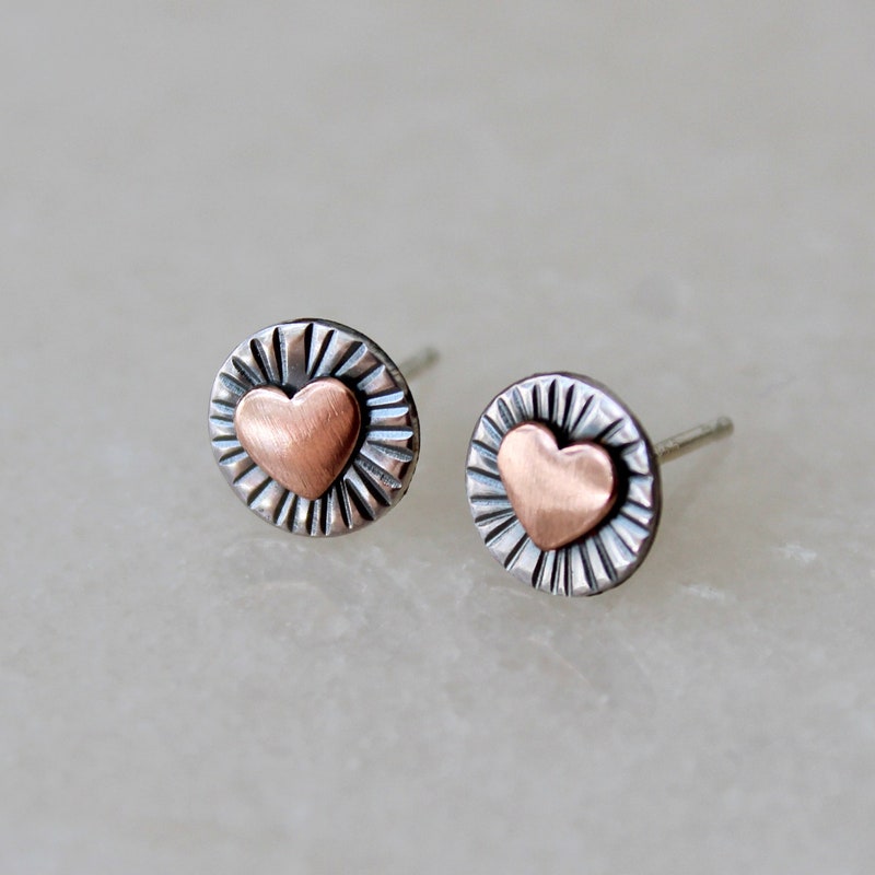 Rustic Earrings - Etsy