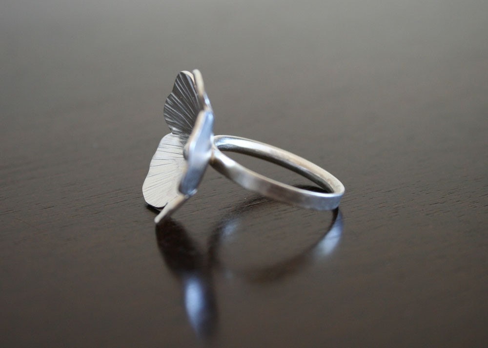 Silver Poppy Ring Poppy Jewelry Statement Ring Statement - Etsy