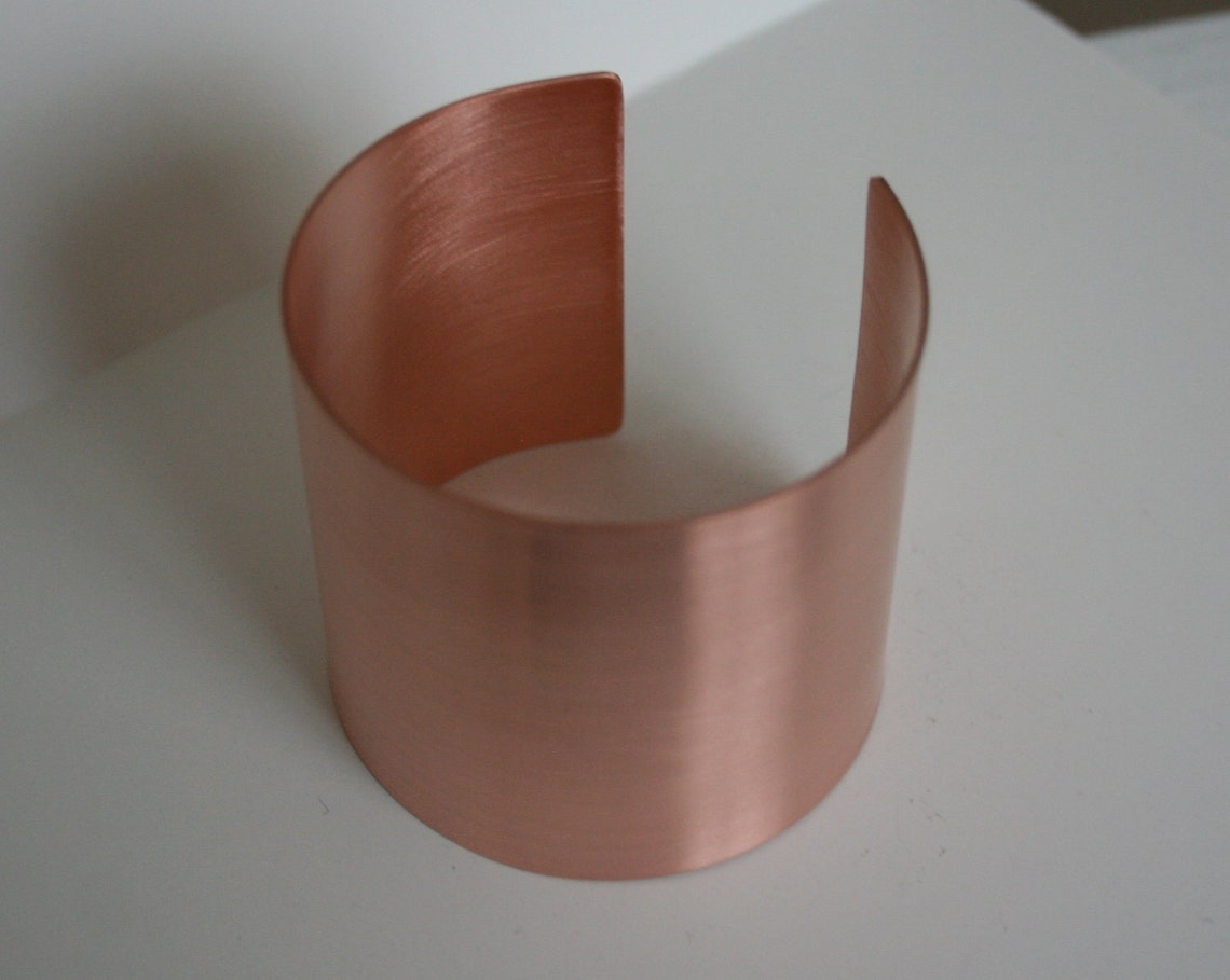 Copper Cuff Natural Copper Cuff Copper Bracelet Wide Metal - Etsy