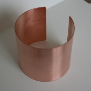 Copper Cuff, Natural Copper Cuff, Copper Bracelet, Wide Metal Cuff ...