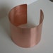 Copper Cuff Natural Copper Cuff Copper Bracelet Wide Metal - Etsy