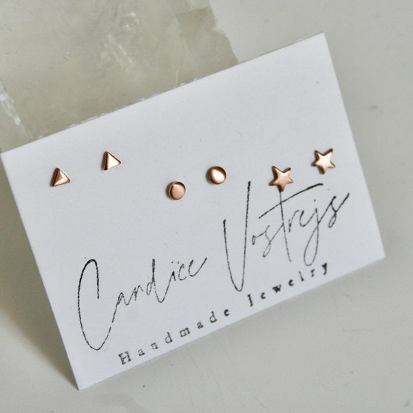 Tiny Studs - Etsy