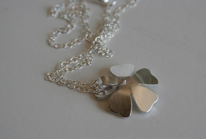 Rustic Silver Poppy Necklace, Silver Poppy Jewelry, Poppy Jewelry ...