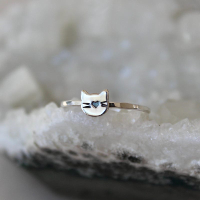 Cat Ring - Etsy
