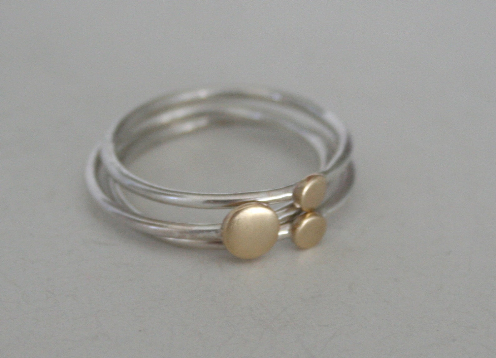Stacking Rings Silver Stacking Rings Set of Three Rings - Etsy Canada