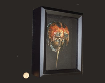 Fire Shadow Box - Etsy