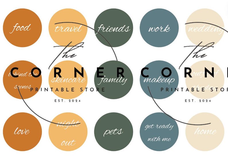 Cute & Chic Instagram Highlight Covers - Etsy