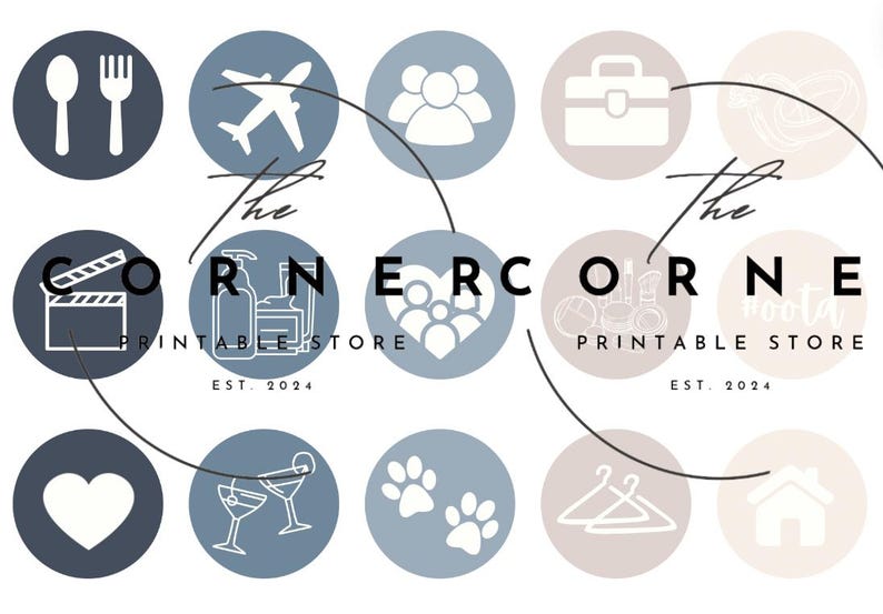 Cute & Chic Instagram Highlight Covers - Etsy