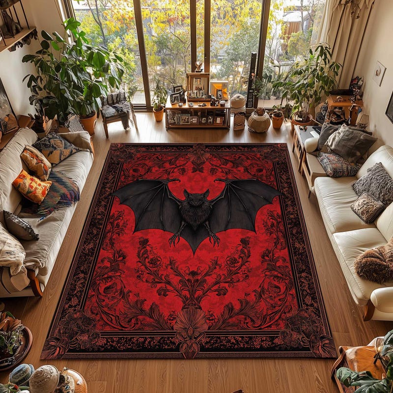 Gothic Rug - Etsy