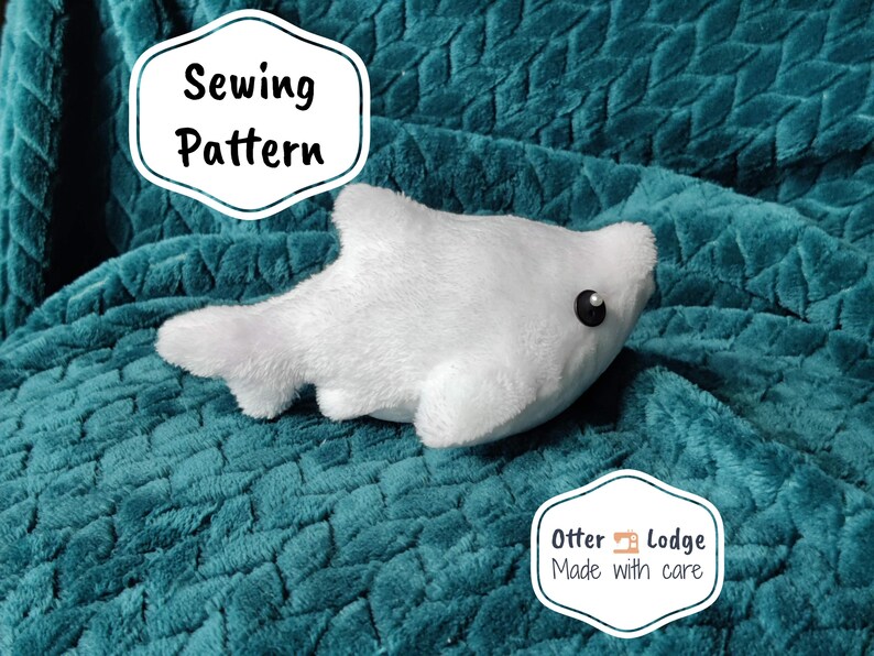 Cute Shark Easy Sewing Pattern - Etsy