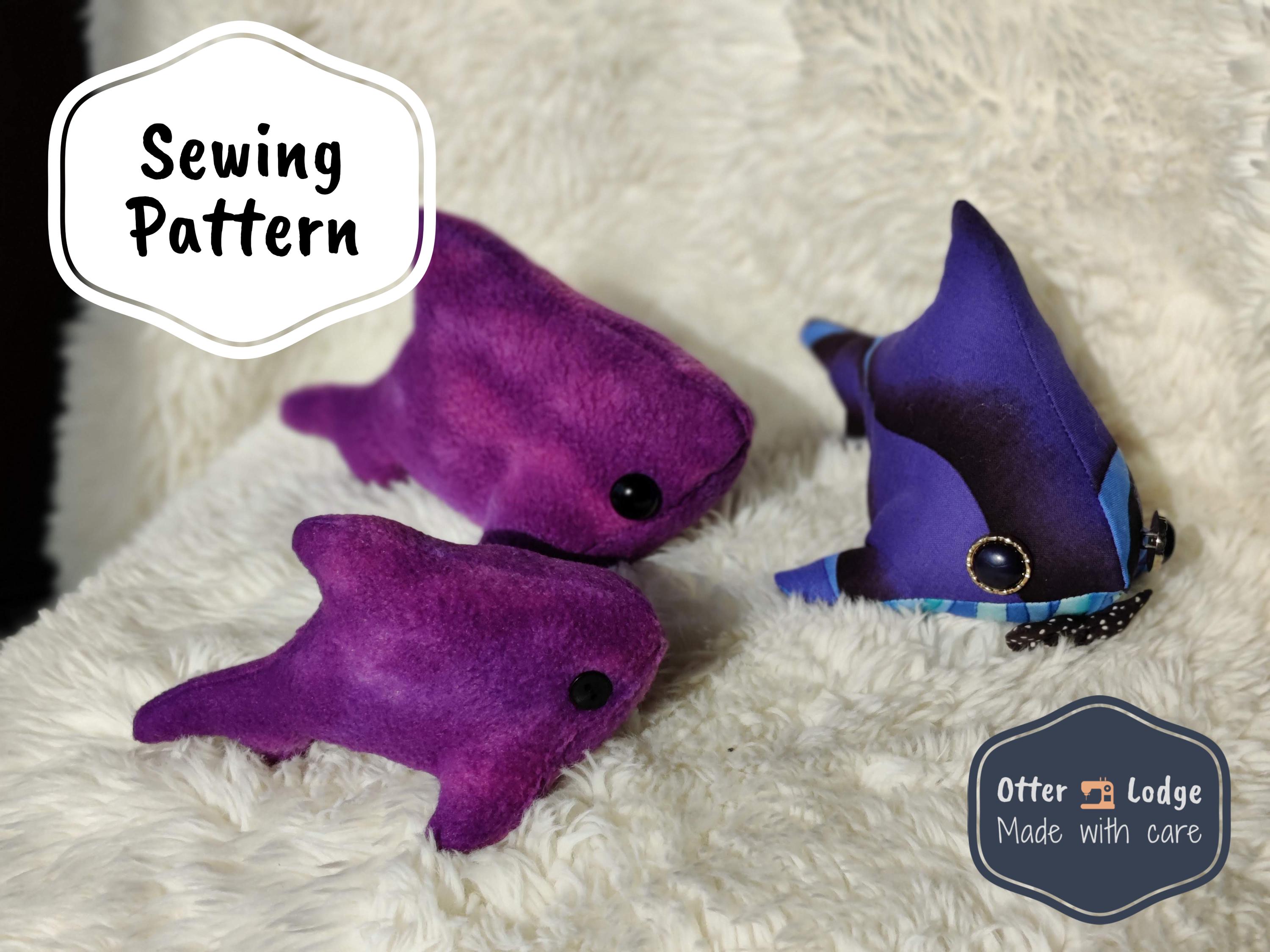 Easy Shark Sewing Pattern and Tutorial - Etsy