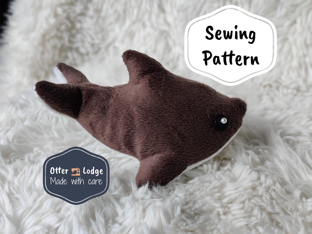 Cute Dolphin Easy Sewing Pattern - Etsy