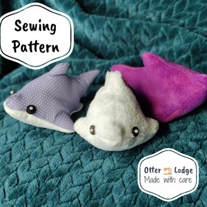 Cute Shark Easy Sewing Pattern - Etsy