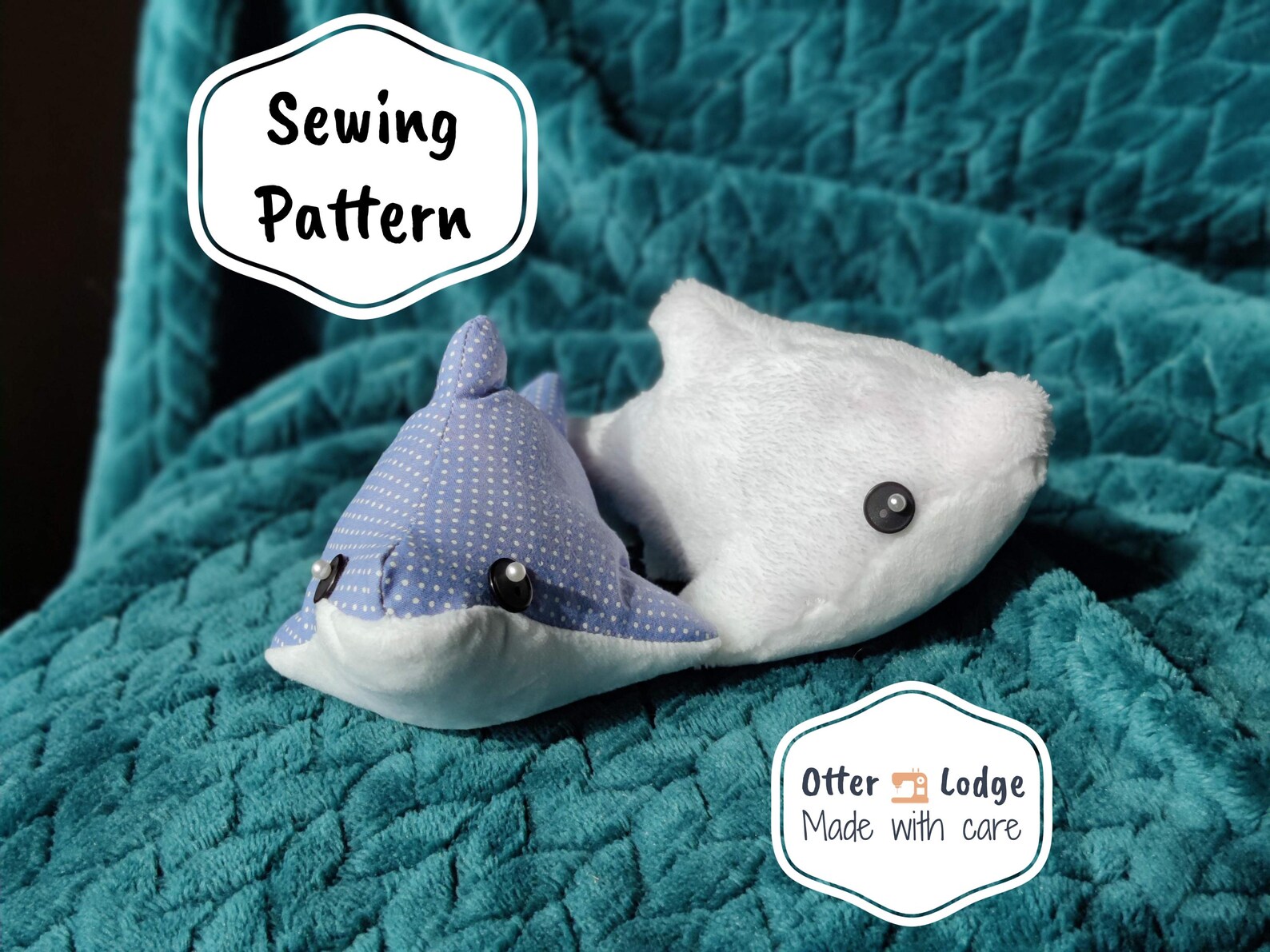 Cute Shark Easy Sewing Pattern - Etsy