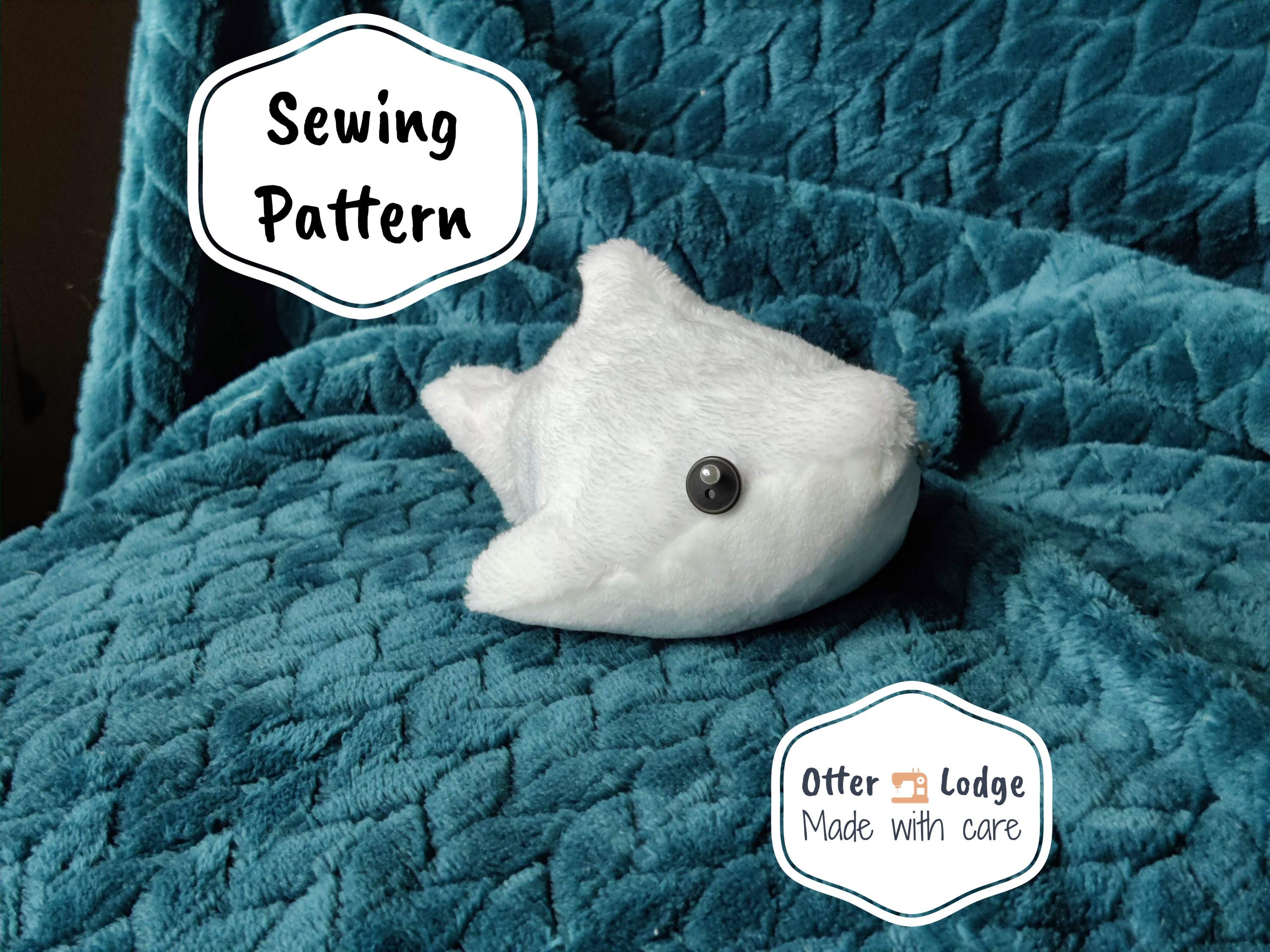Cute Shark Easy Sewing Pattern - Etsy
