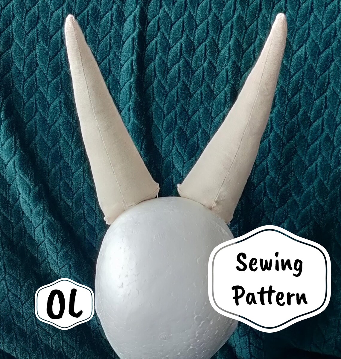 Horn Cosplay Sewing Pattern BG3 Tiefling "cania Lances" - Etsy