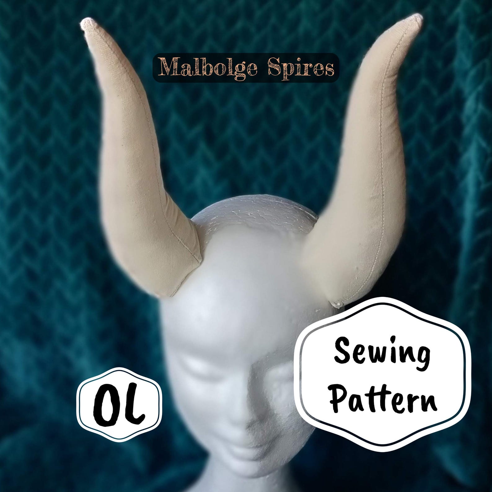 Horn Cosplay Sewing Pattern BG3 Tiefling "malbolge Spires" - Etsy
