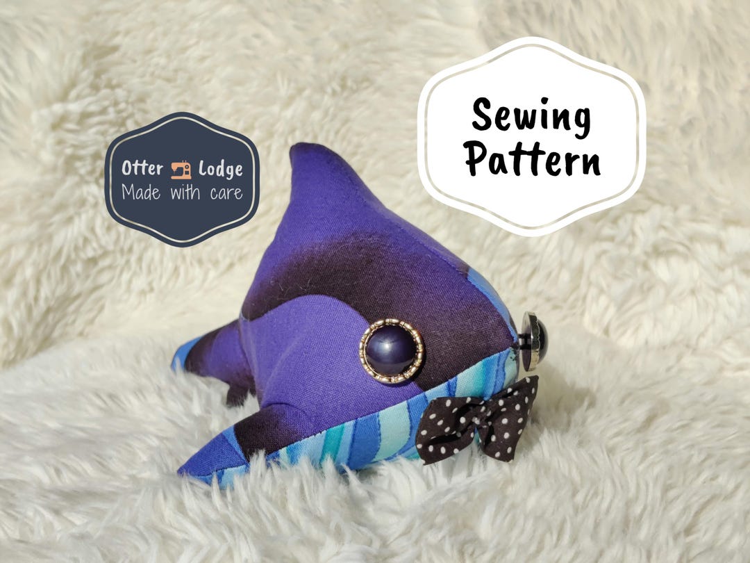 Easy Shark Sewing Pattern and Tutorial - Etsy