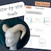 Horn Cosplay Sewing Pattern BG3 Tiefling "dis Coils" - Etsy