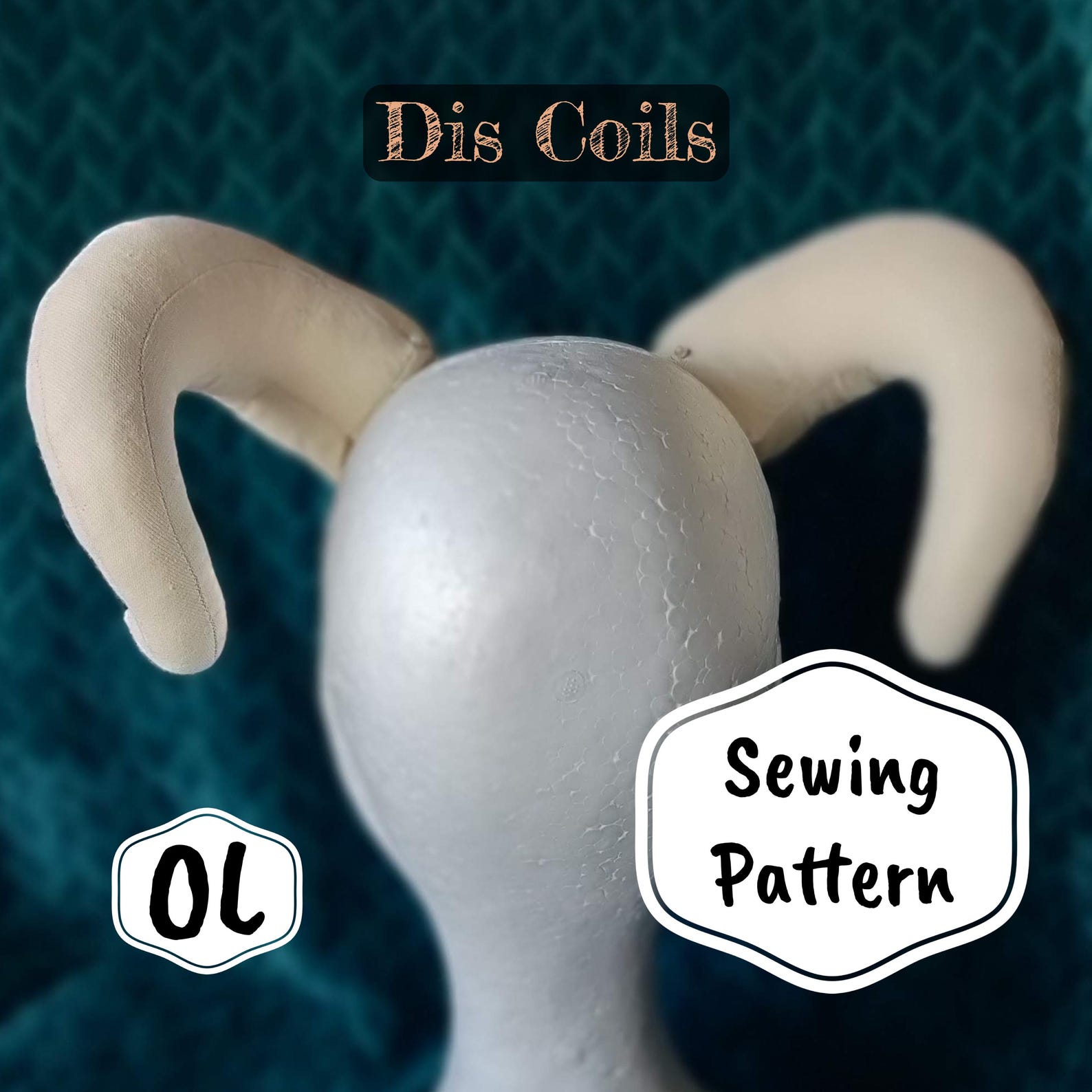 Horn Cosplay Sewing Pattern BG3 Tiefling "dis Coils" - Etsy