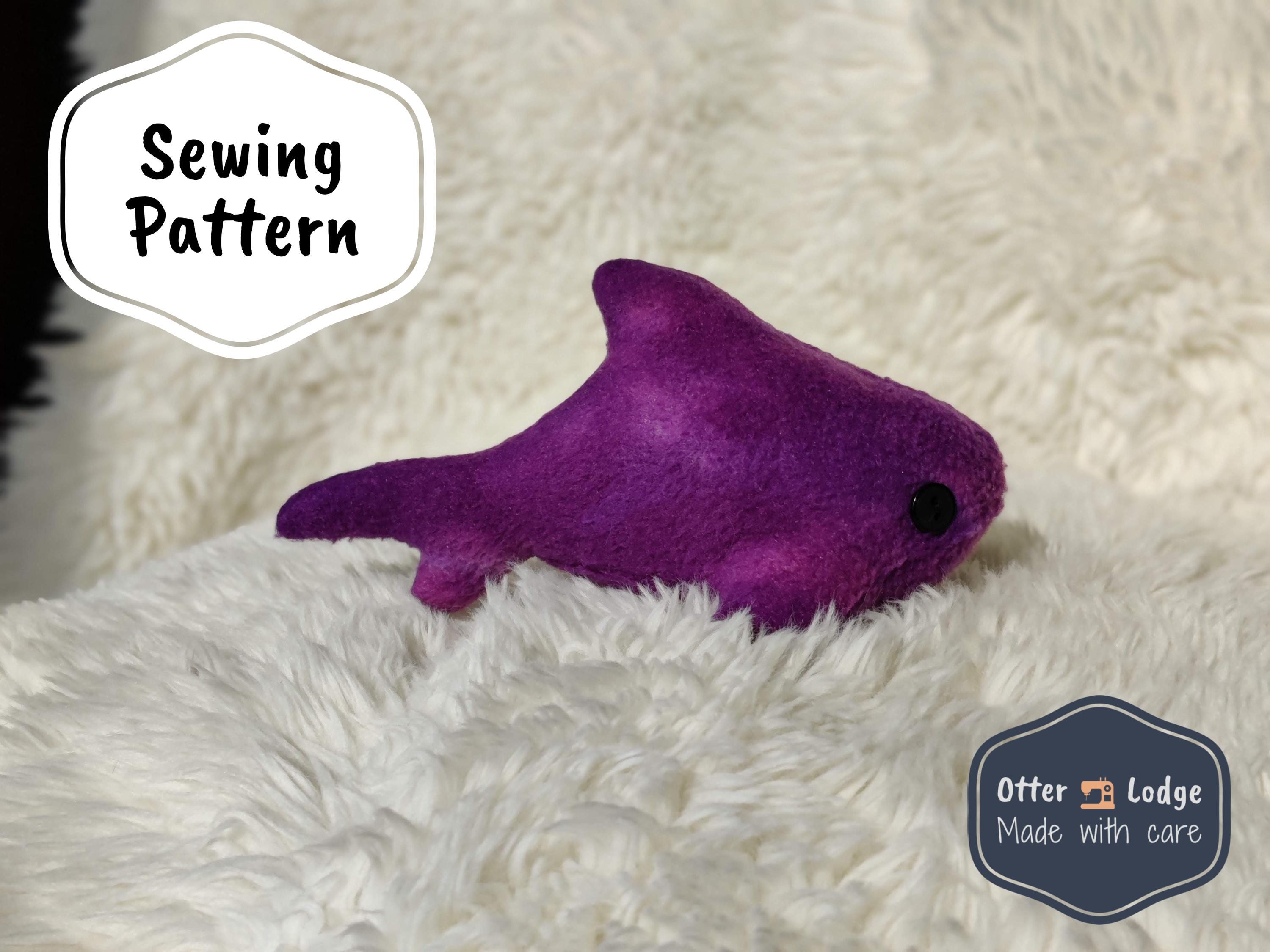 Easy Shark Sewing Pattern and Tutorial - Etsy