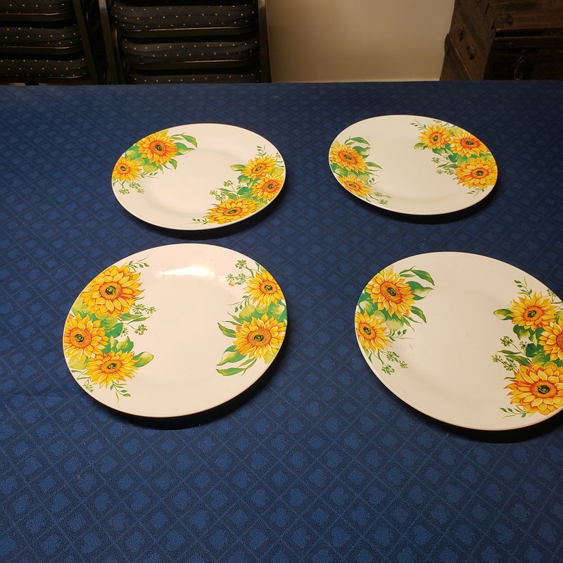 Sunflower Plate - Etsy