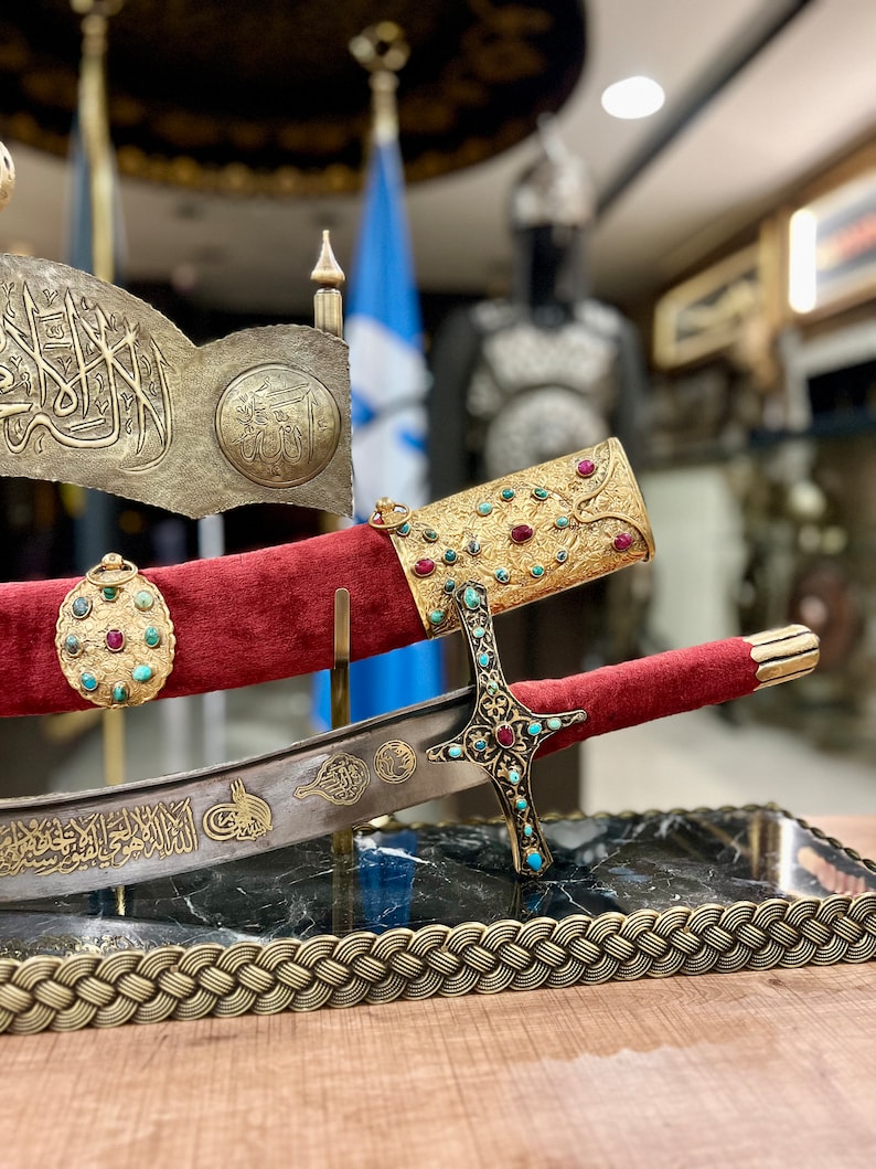 Real Sword, Fatih Sultan Mehmed Sword, Ottoman Sword, Turkish Sword ...