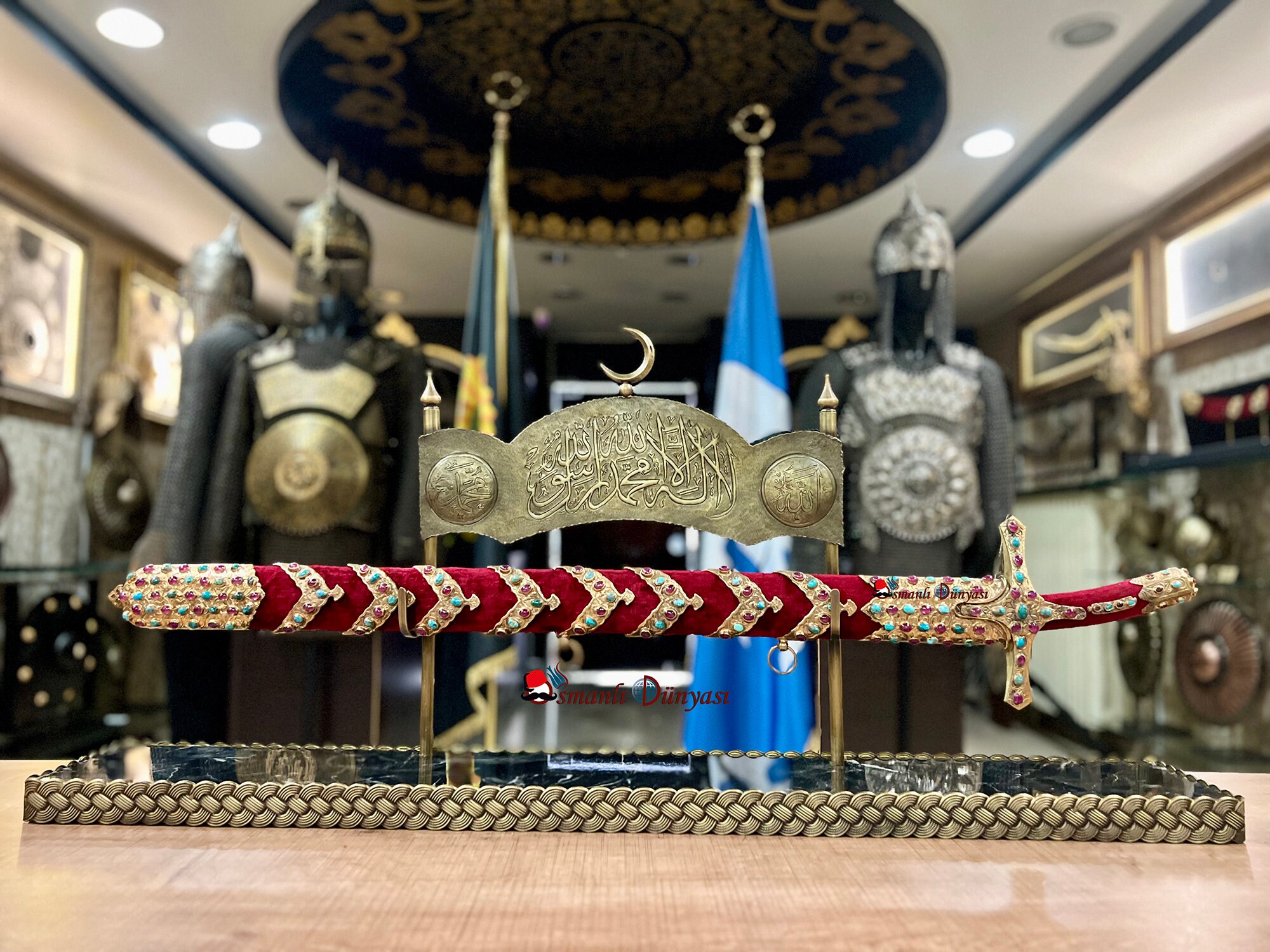 Sword of Khalid Ibn Al-walid, Islamic Sword,holy Sword,handmade Real ...