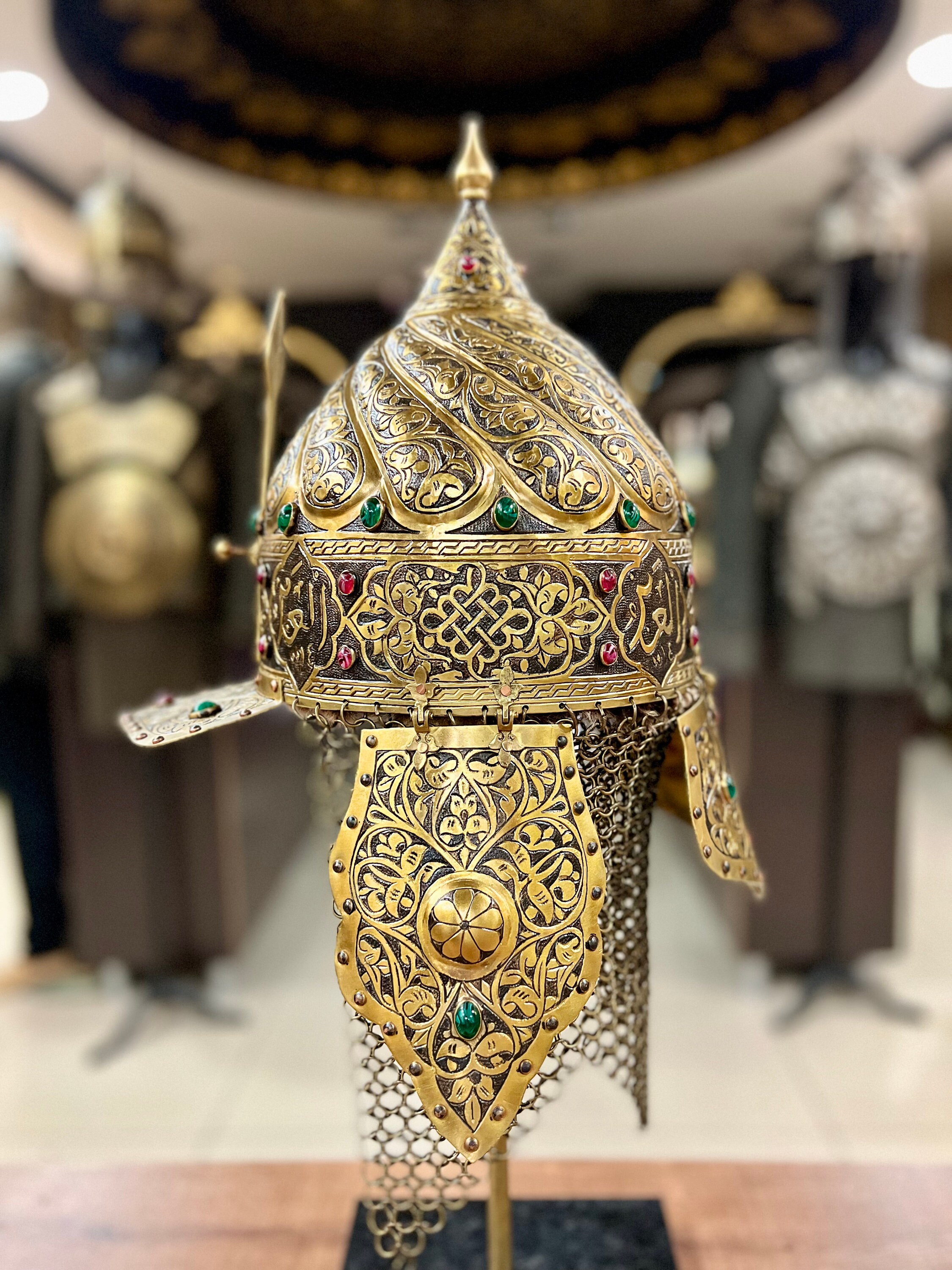 Sultan Suleiman the Magnificent Helmet - Sultan Suleiman's Helmet - Etsy