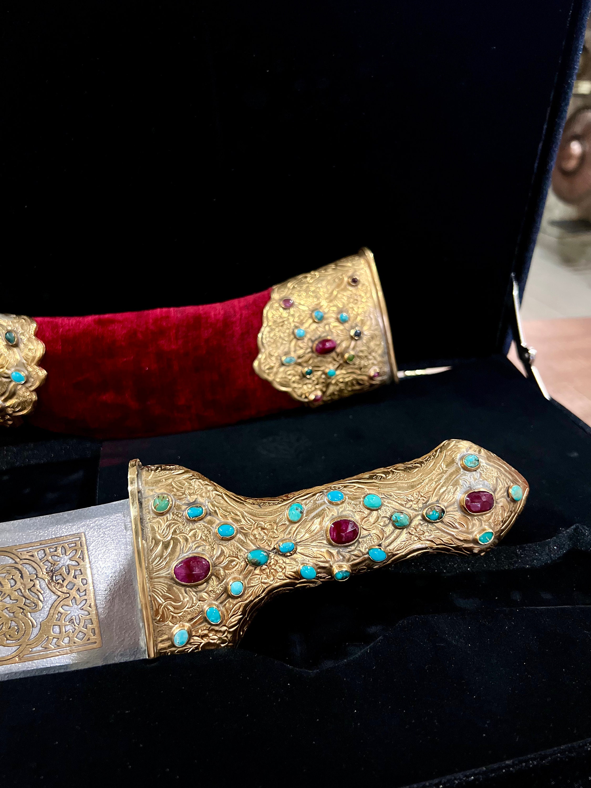 Dagger of Hürrem Sultan Gold-plated Sultan Dagger - Etsy