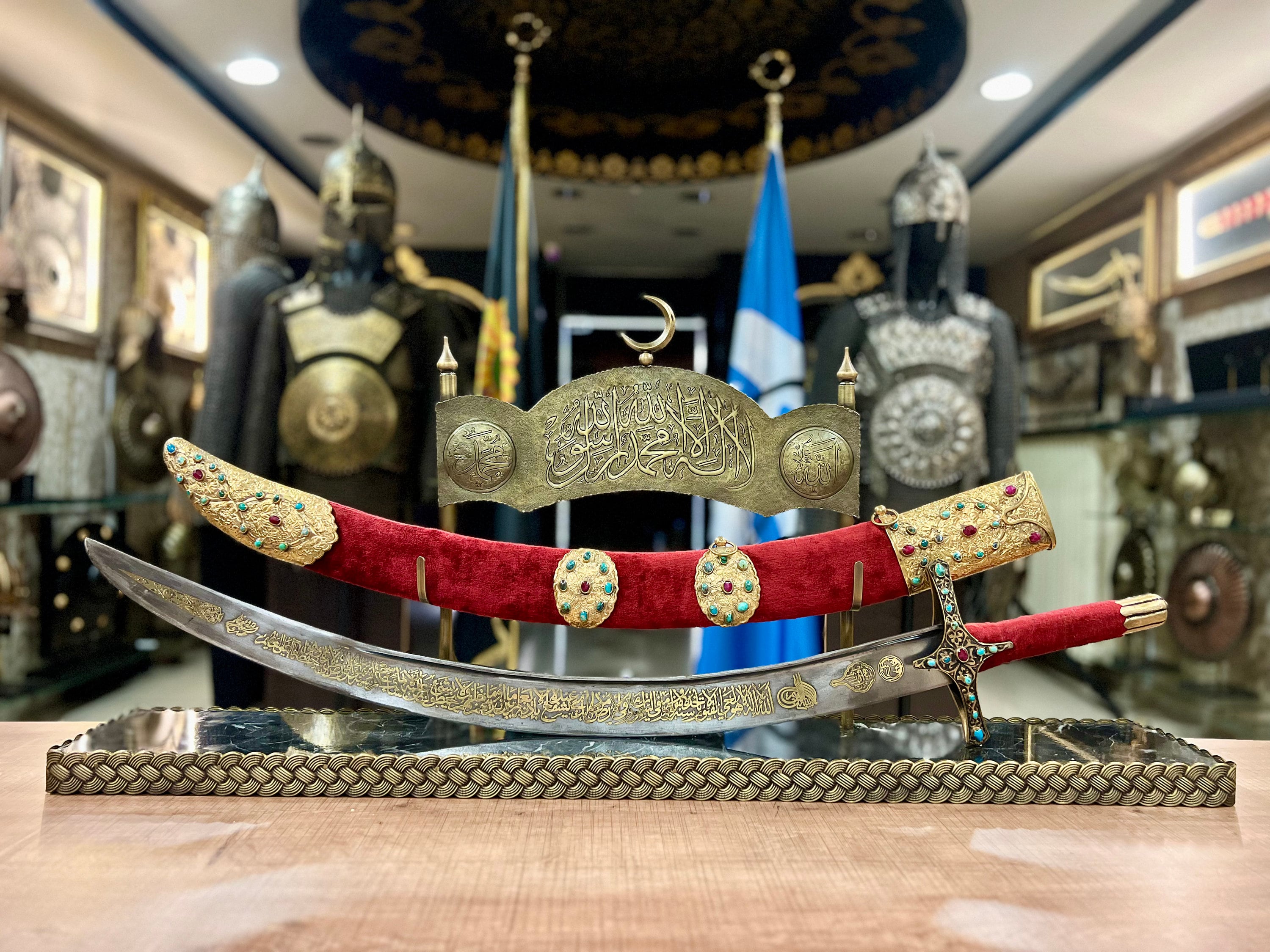 Real Sword, Fatih Sultan Mehmed Sword, Ottoman Sword, Turkish Sword ...