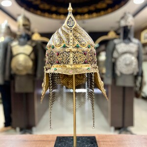 Sultan Suleiman the Magnificent Helmet - Sultan Suleiman's Helmet - Etsy