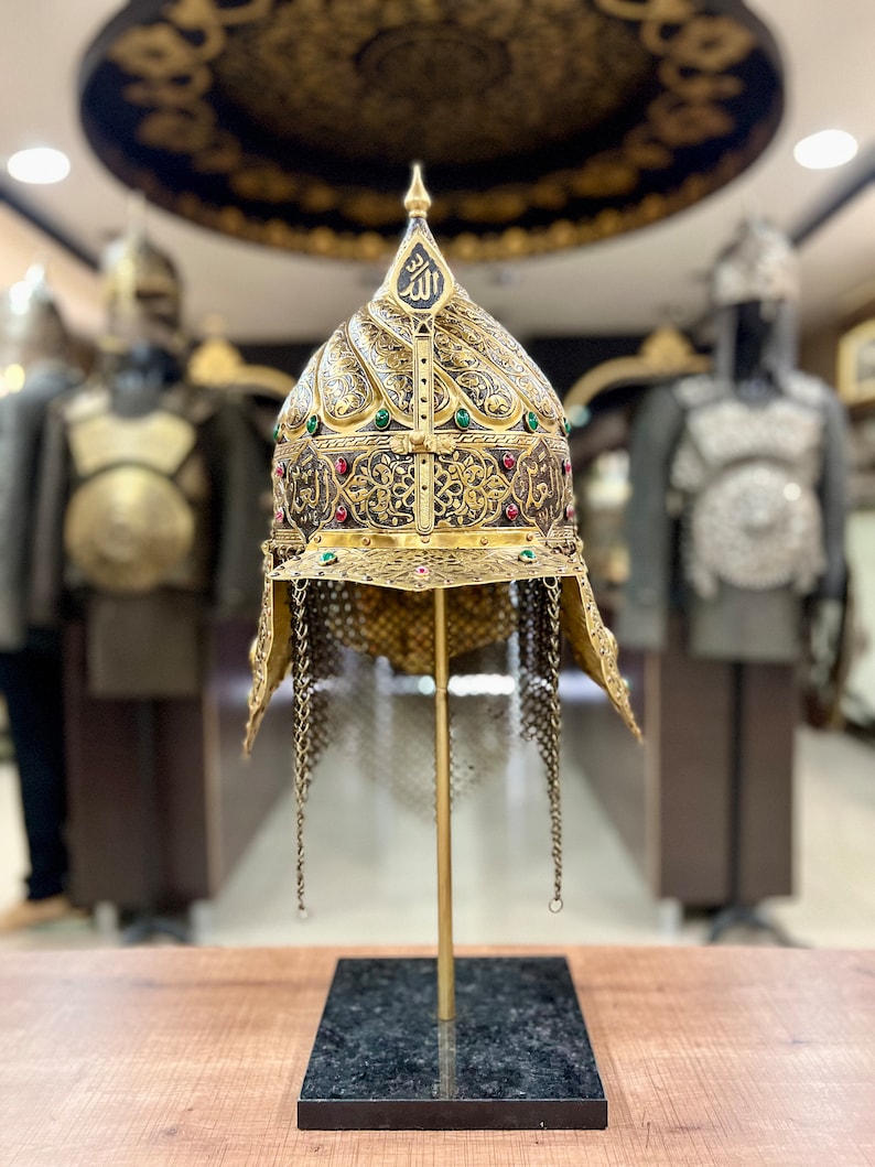 Sultan Suleiman the Magnificent Helmet - Sultan Suleiman's Helmet - Etsy