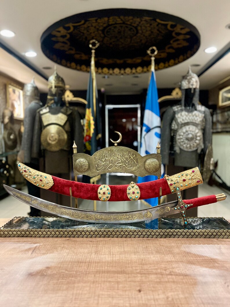Real Sword, Fatih Sultan Mehmed Sword, Ottoman Sword, Turkish Sword ...