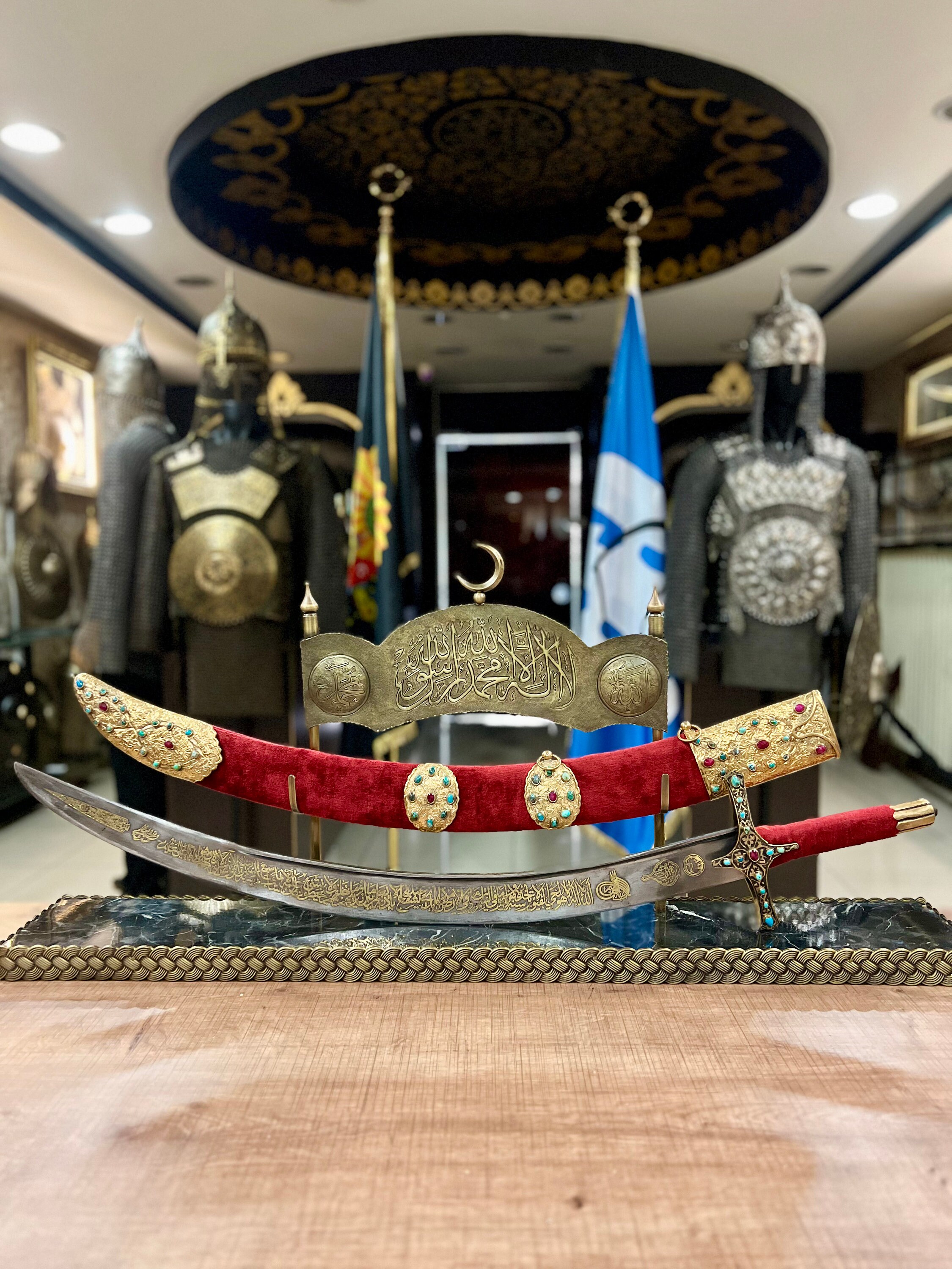 Real Sword, Fatih Sultan Mehmed Sword, Ottoman Sword, Turkish Sword ...