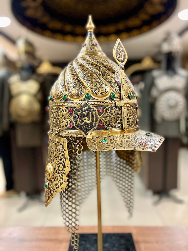 Sultan Suleiman the Magnificent Helmet - Sultan Suleiman's Helmet - Etsy