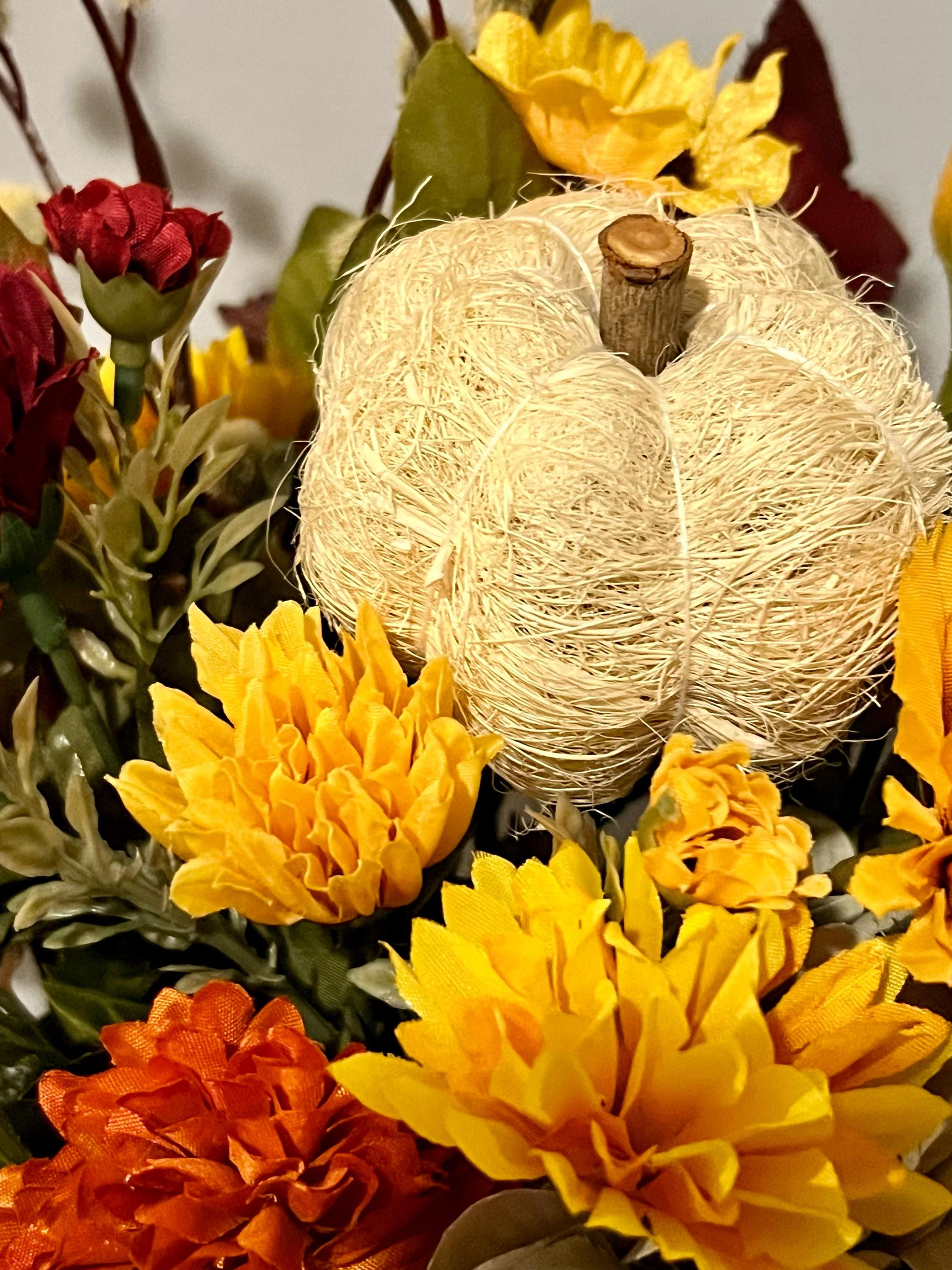 Designer Fall Faux Floral Arrangement - Etsy