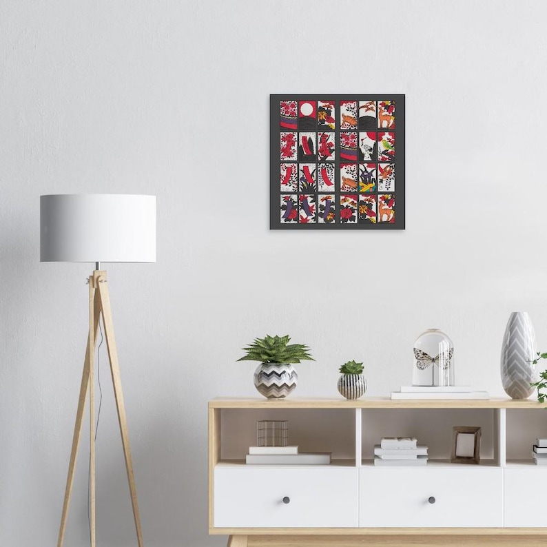 Hanafuda Yaku on Classic Matte Paper Poster - Etsy