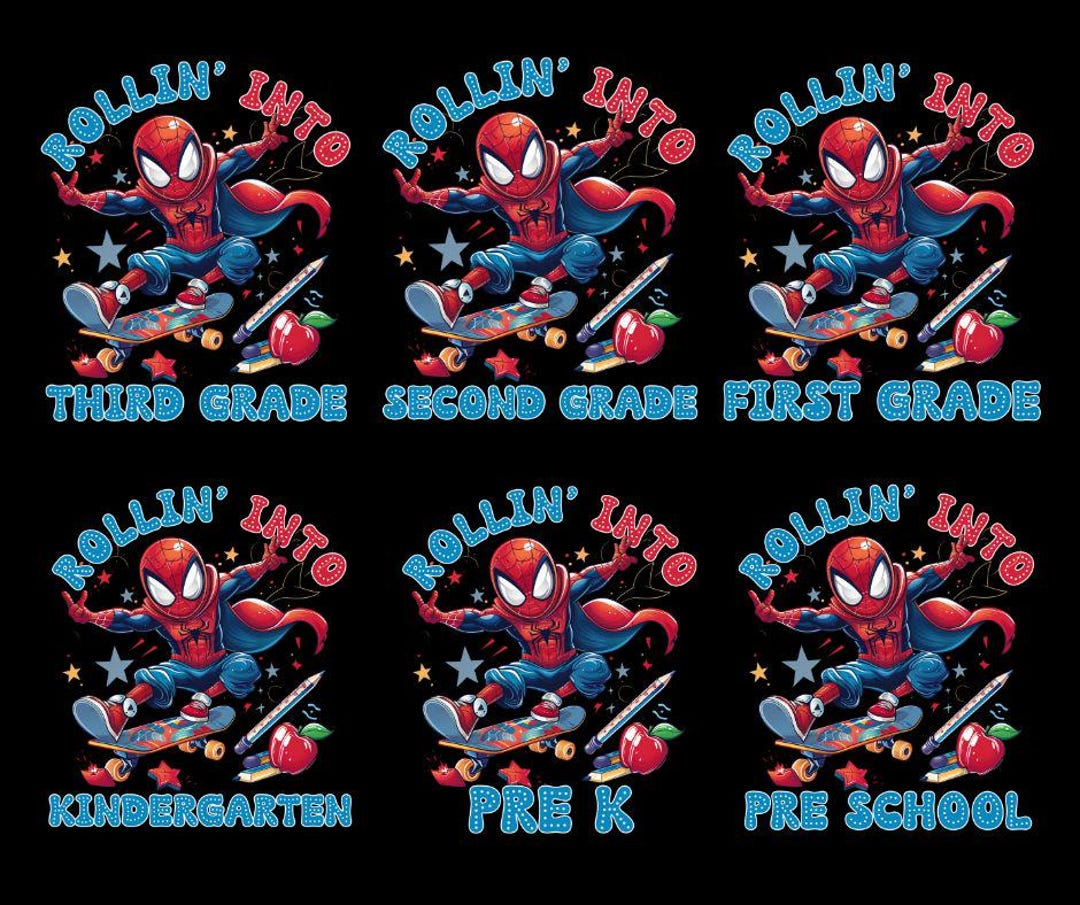 Swinging Into Preschool Bundle Png, Pre-k School Png, Back to School ...