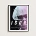 Tyler, the Creator Poster IGOR Poster IGOR Album Cover Poster Digital ...