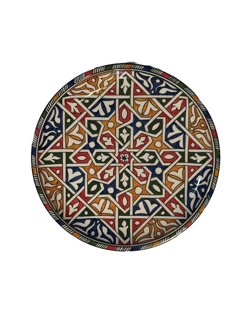 Handmade Moroccan Plates - Etsy