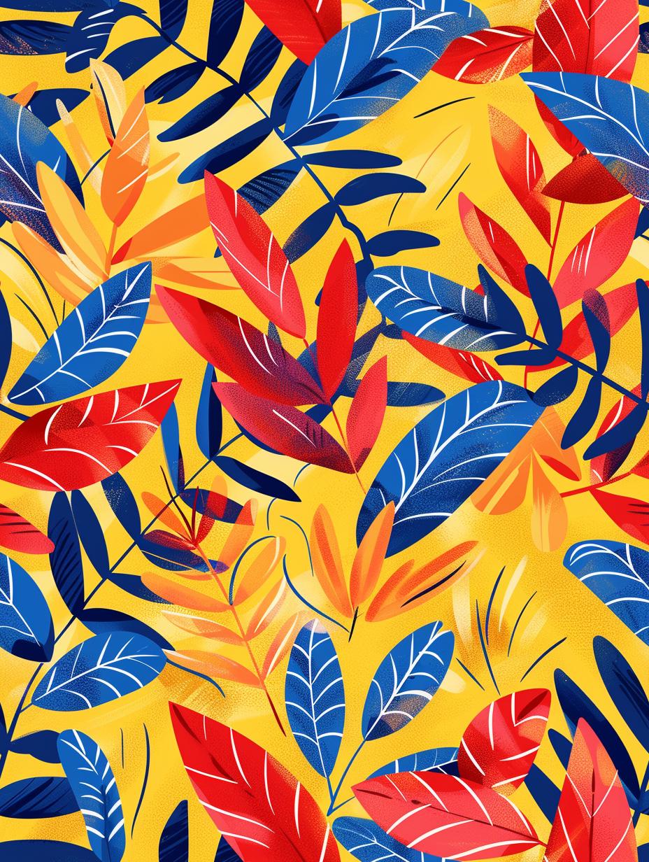 Botanical Print, Leaf Pattern,fabric Design, Home Decor,leaf ...