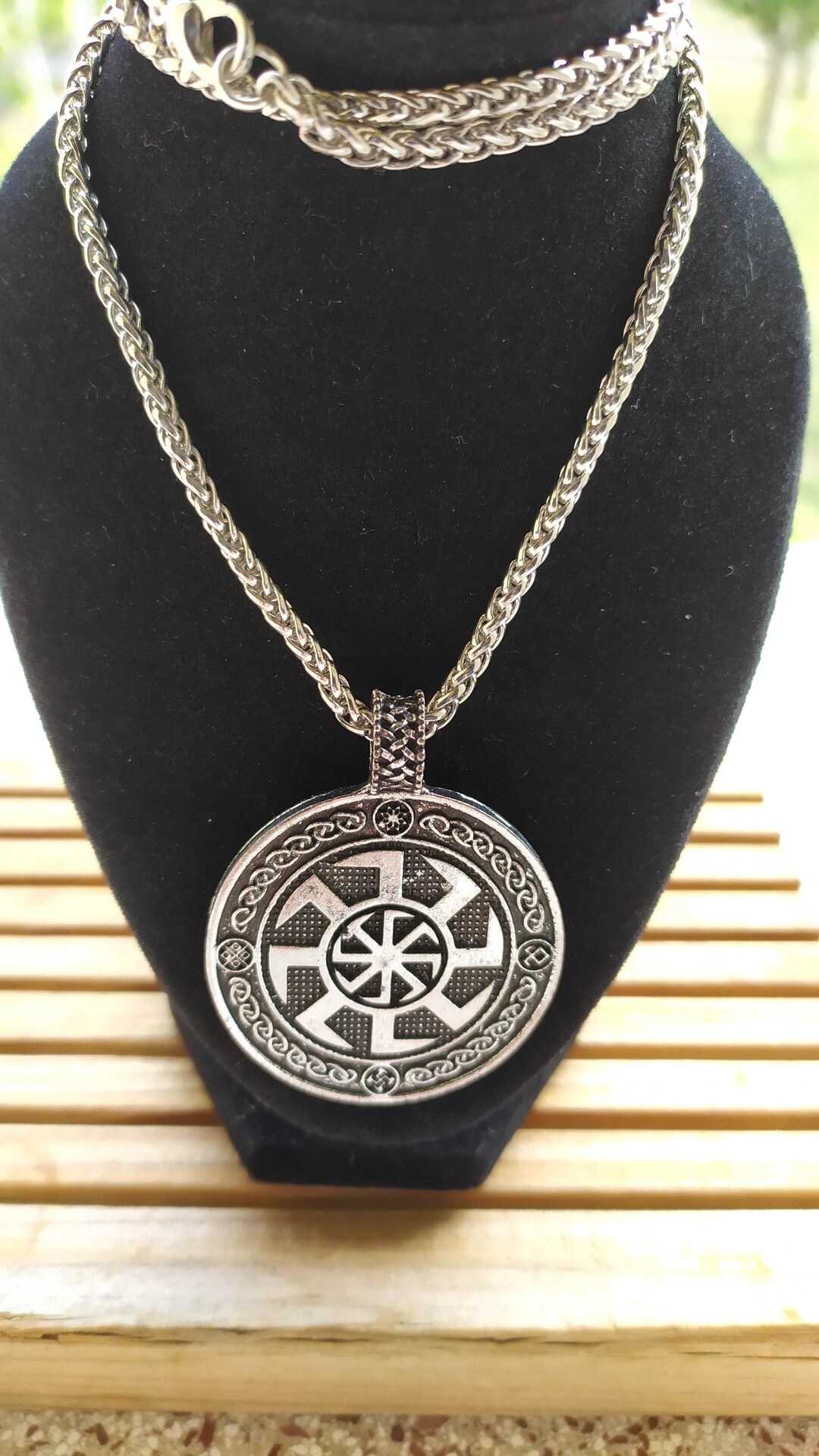 Viking Tree of Life Medallion Pendant Necklace Handmade Viking ...