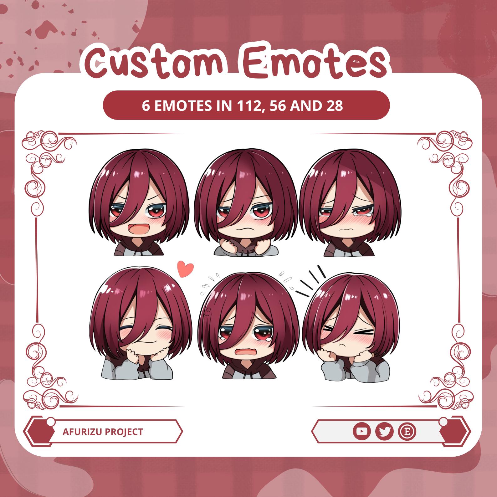 Custom Twitch Emotes Twitch Emotes Twitch Emote for Streamer sticker ...