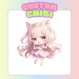 CUSTOM CHIBI, Chibi Character, Chibi Character, Custom Chibi Commission ...