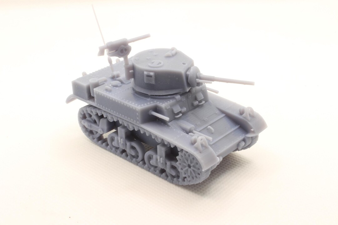M3 Stuart With Sponsons 28mm Scale Perfect for 28mm Wargaming - Etsy