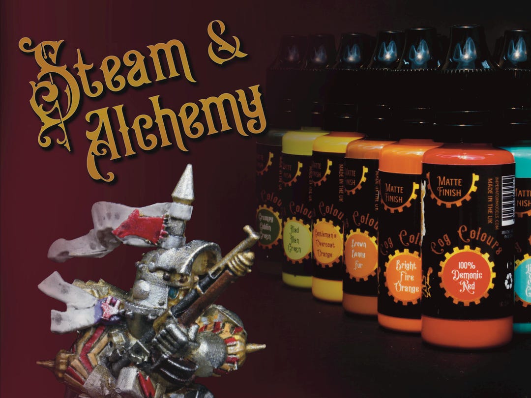 Cog Colour by Steam & Alchemy MODEL PAINT High Quality Excellent ...